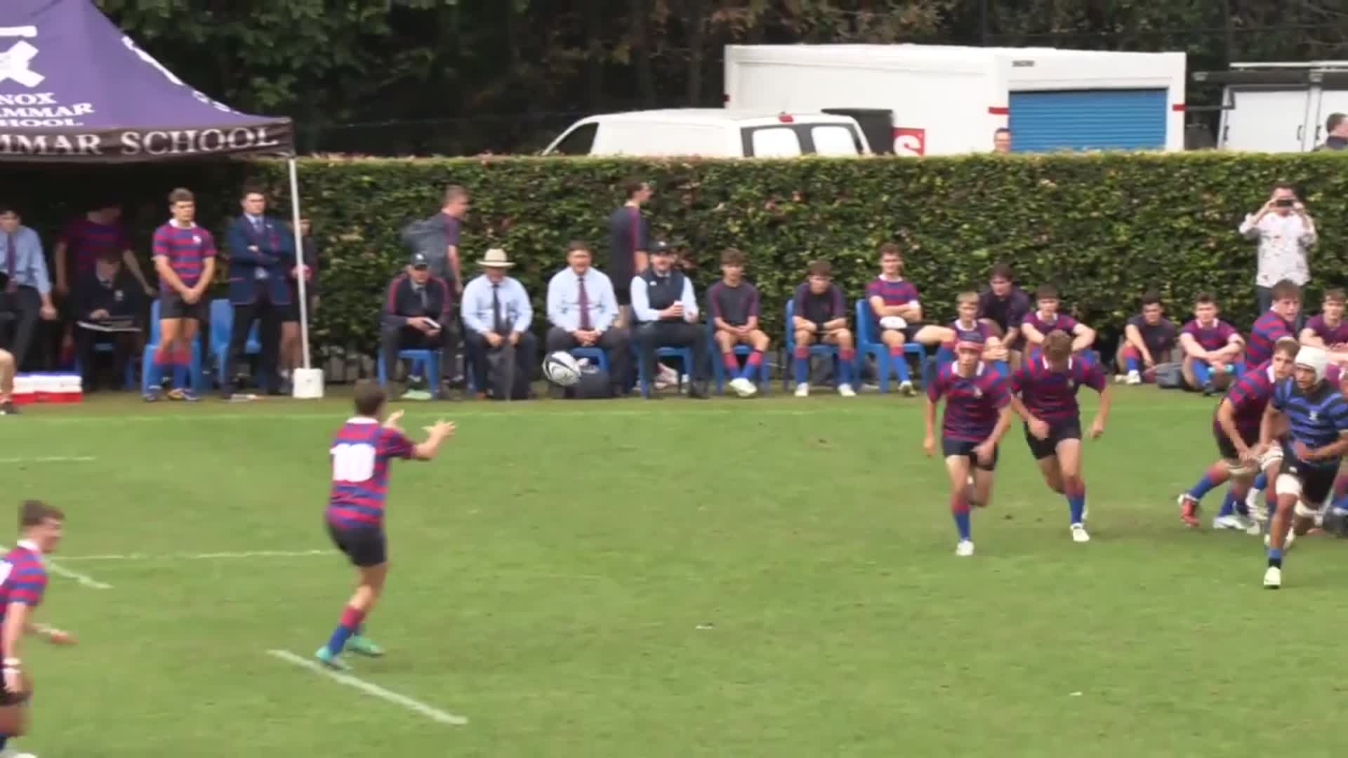 Second XV - Knox (Trial) - Angus Cornish highlights - Hudl