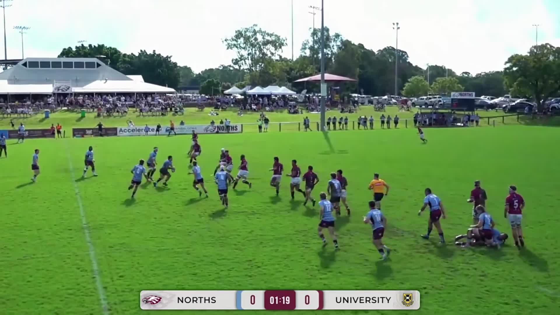 Norths v University 2025 - Norths Rugby Club highlights - Hudl