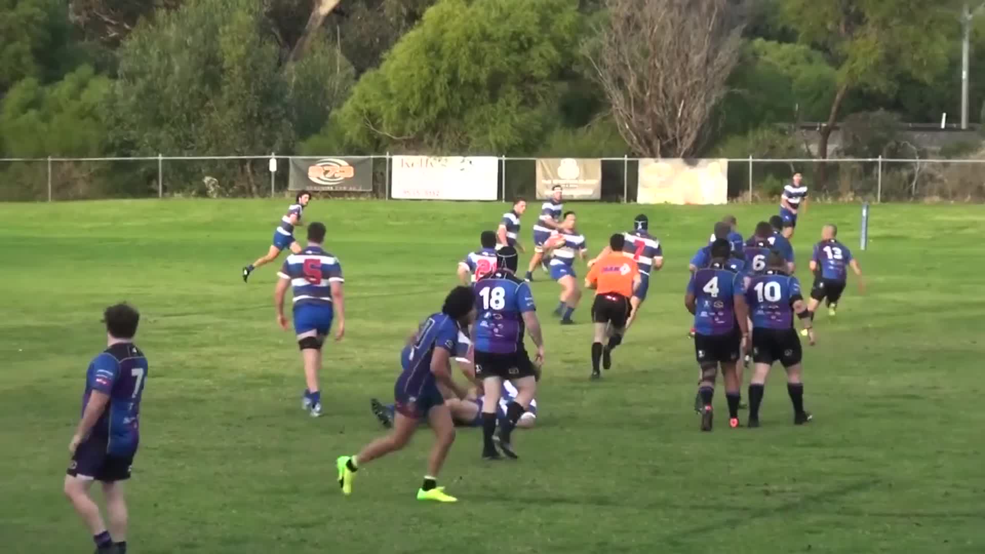 Try of the week - THE SHARK IS BACK - Palmyra Rugby Club highlights - Hudl