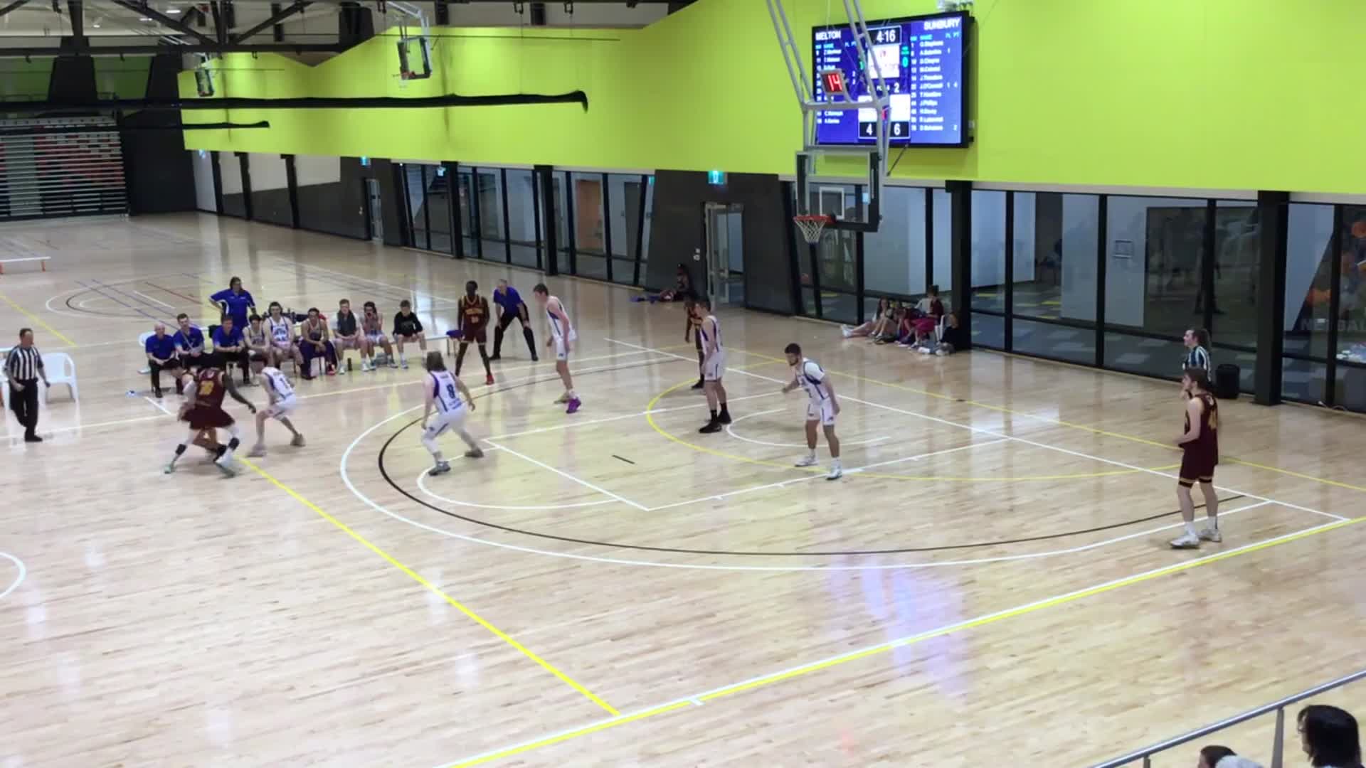 Rd 2 Melton V Sunbury - Basketball Victoria highlights - Hudl