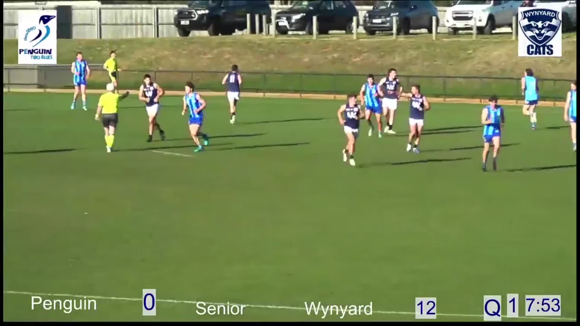 Wynyard 2024 first half - Penguin Football Clu highlights - Hudl