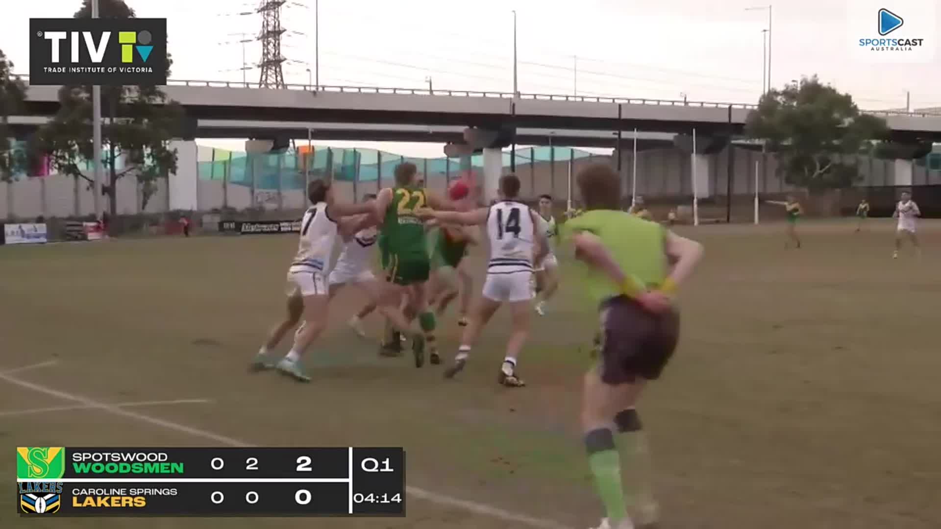 2025_wfnl_Rd8_Div1Snr_Spotswood v - AFL highlights - Hudl