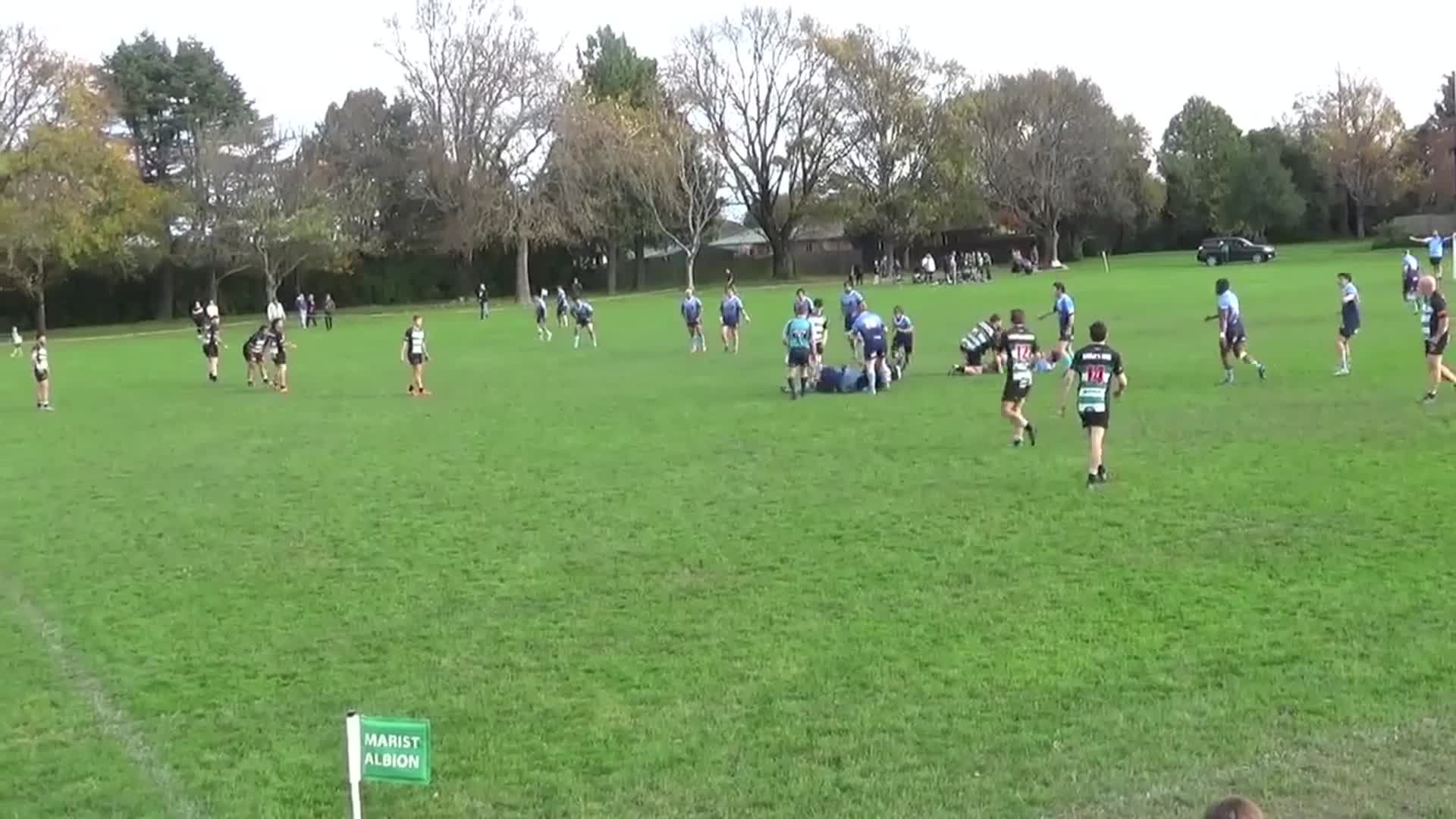 Blinders v Shirley - Marist Albion Rugby highlights - Hudl