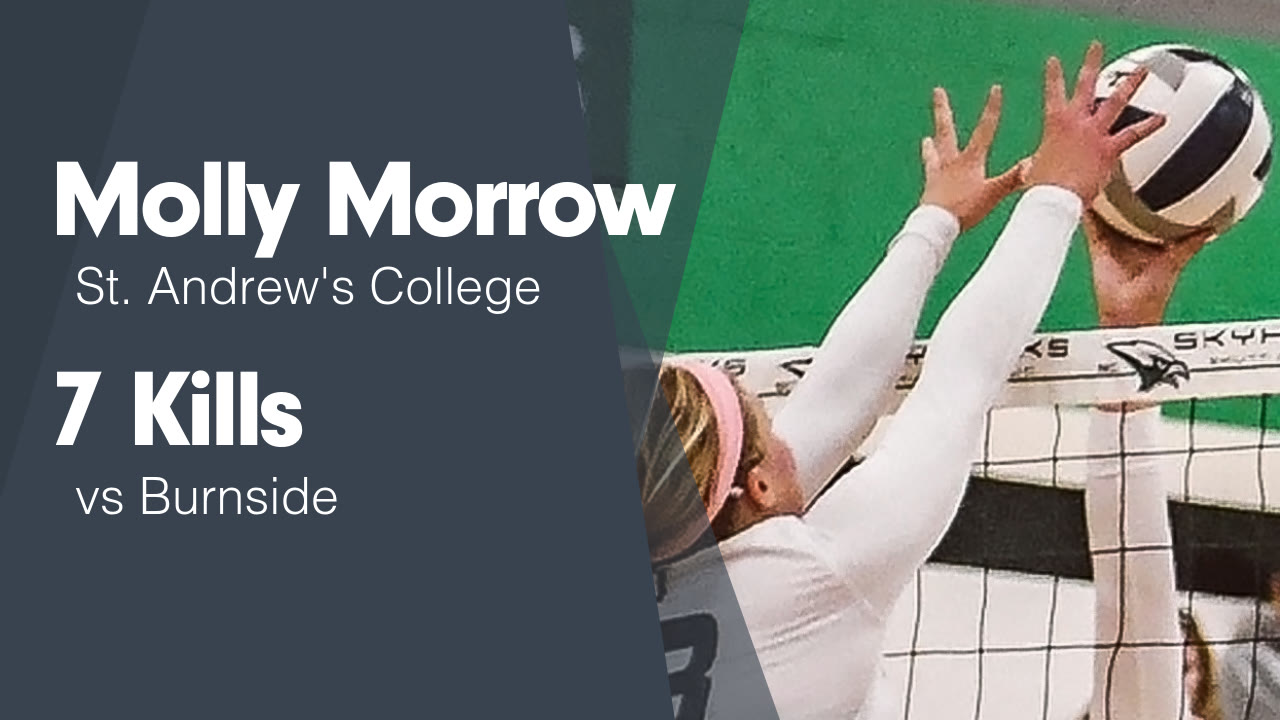 7 Kills vs Burnside - Molly Morrow highlights - Hudl